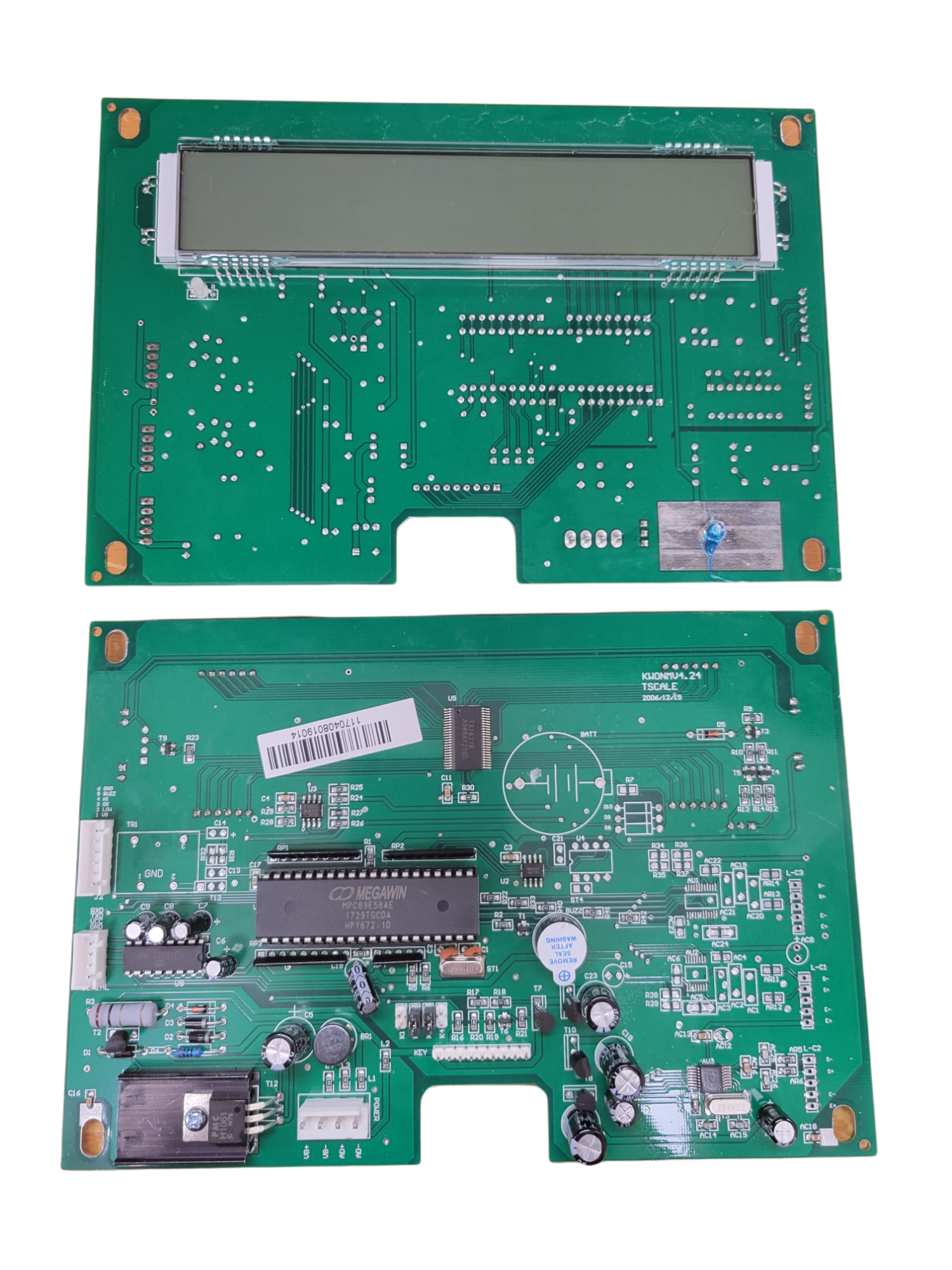 Main Board with Display for BX-Series – Easy Weigh - Labels, Scales and ...